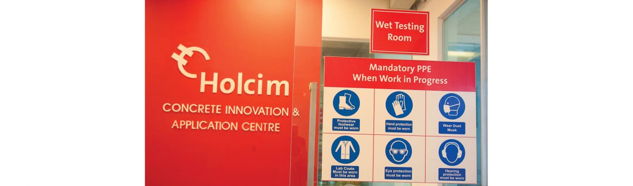 A Tour Through Holcim Cement's Immaculate Lab Facilities - ICE Business ...