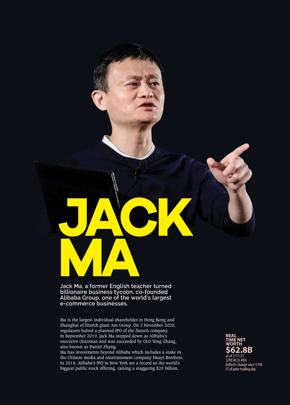 Billionaire’s Profile : JACK MA - ICE Business Times